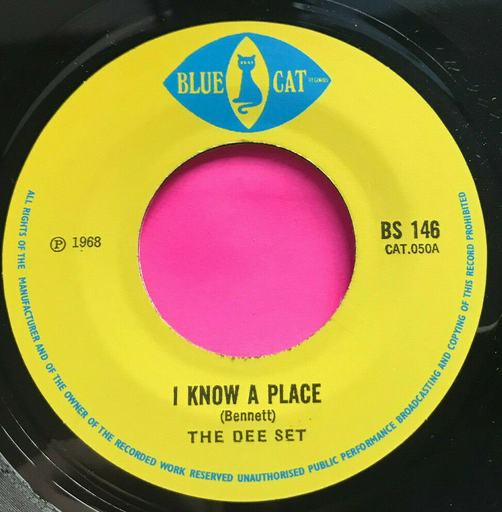 popsike.com - REGGAE: THE DEE SET 'I KNOW A PLACE' 1968 (2010 BLUE CAT ...
