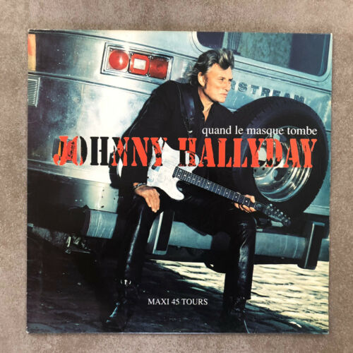 popsike.com - JOHNNY HALLYDAY - ORIGINAL PROMO MAXI 45T LP 12" QUAND LE ...