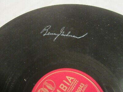popsike.com - ***SIGNED*** BENNY GOODMAN Record -- Columbia # 36843 ...