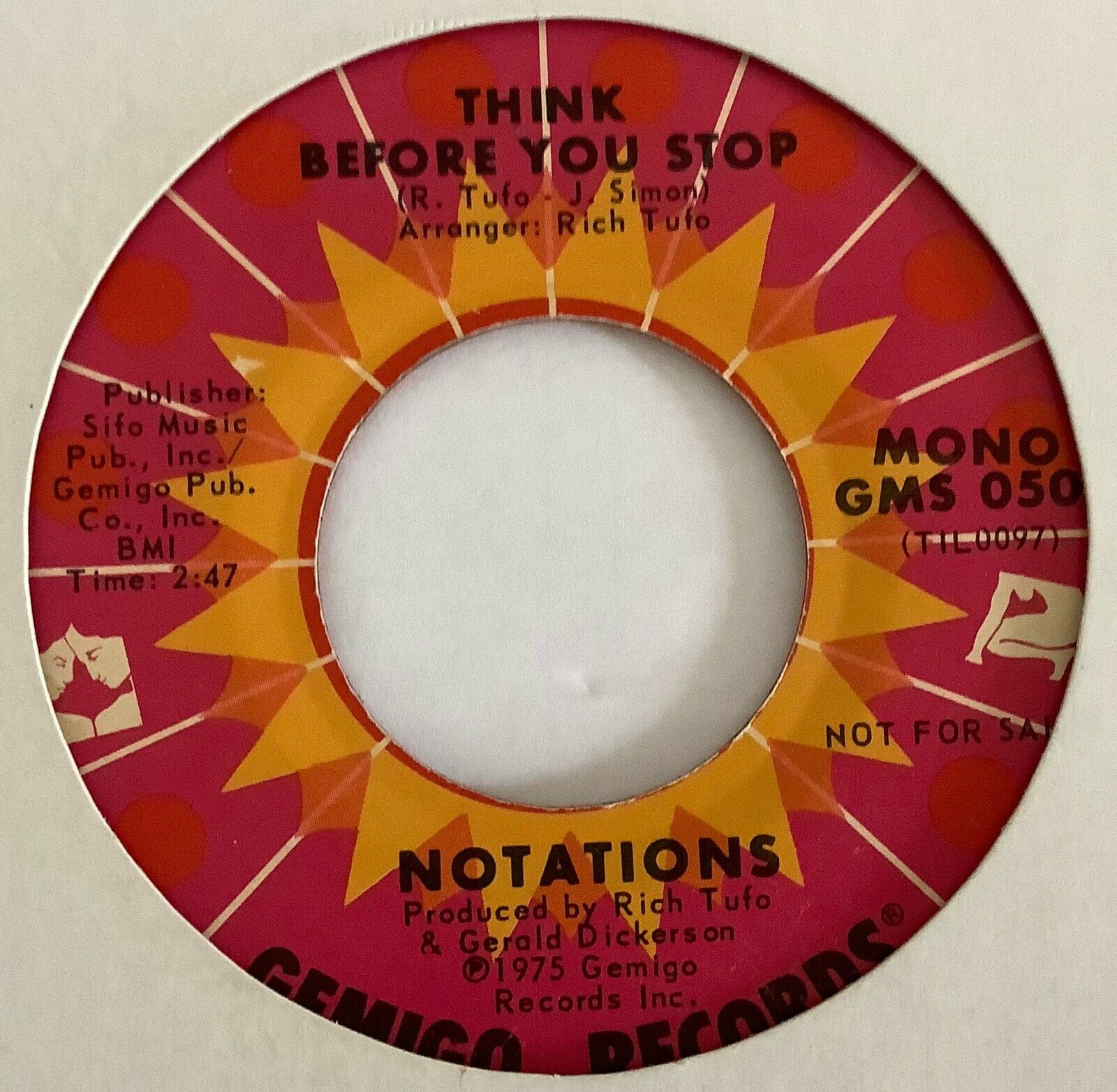 popsike.com - 70s/Modern Soul - NOTATIONS - Think before you stop ...