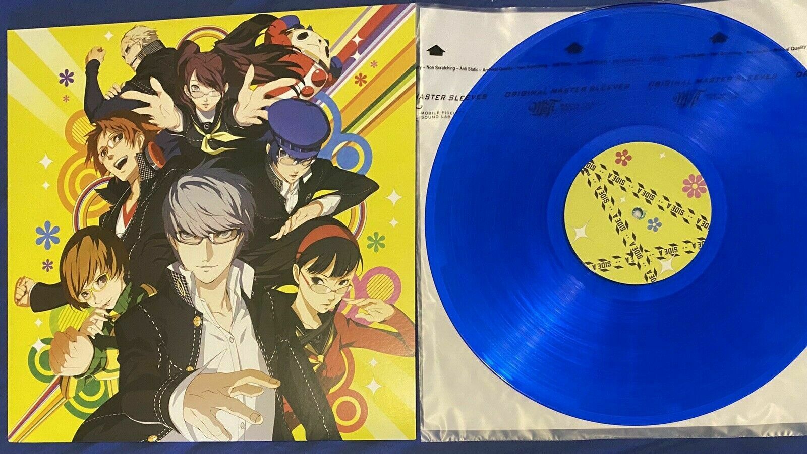 popsike.com - Persona 4 Golden OST Blue Vinyl Record LP VGM Video Game ...