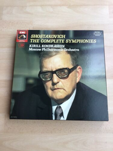 popsike.com - *NM* Shostakovich The Complete Symphonies Kondrashin 12 LP Box Set HMV ,EMI ...
