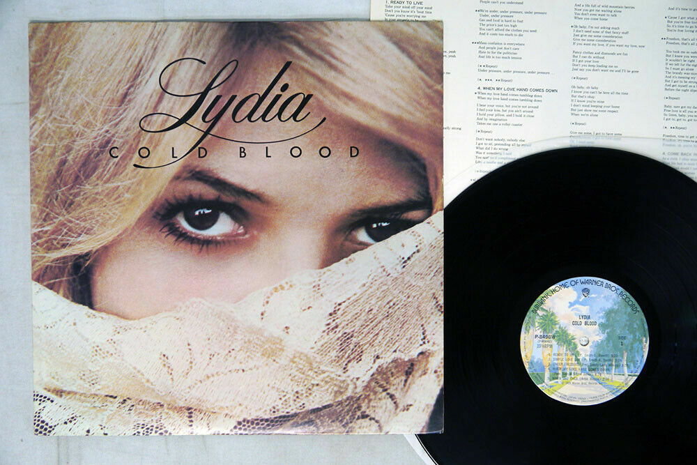 popsike.com - Cold Blood ‎Lydia Warner Bros. P 8498W Japan Audiophile ...