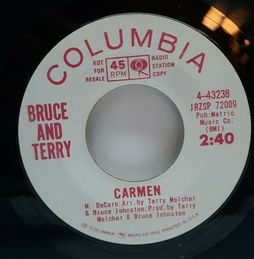popsike.com - BRUCE AND TERRY, 45 RPM SURF INSTROS, BEACH BOYS, I LOVE ...