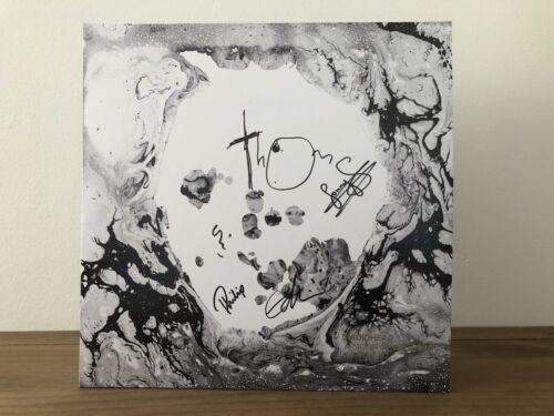 popsike.com - Radiohead Signed Rare Vinyl A Moon Shaped Pool Records ...