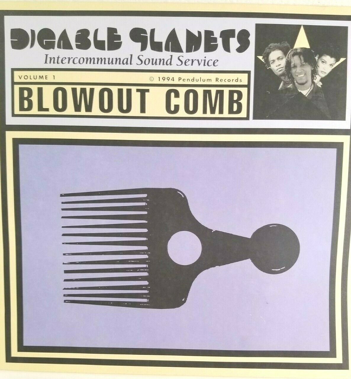 popsike.com - GENTLY USED Digable Planets - Blowout Comb [Vinyl LP ...