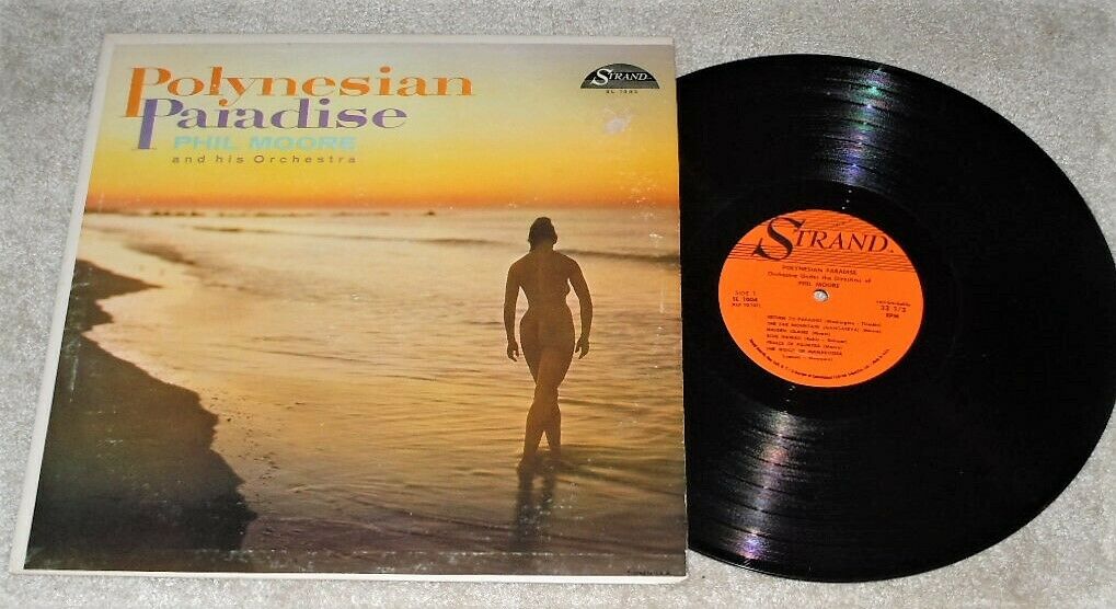 popsike.com - Phil Moore LP Record Album Polynesian Paradise Strand SL-1003 Nude Cover - auction ...