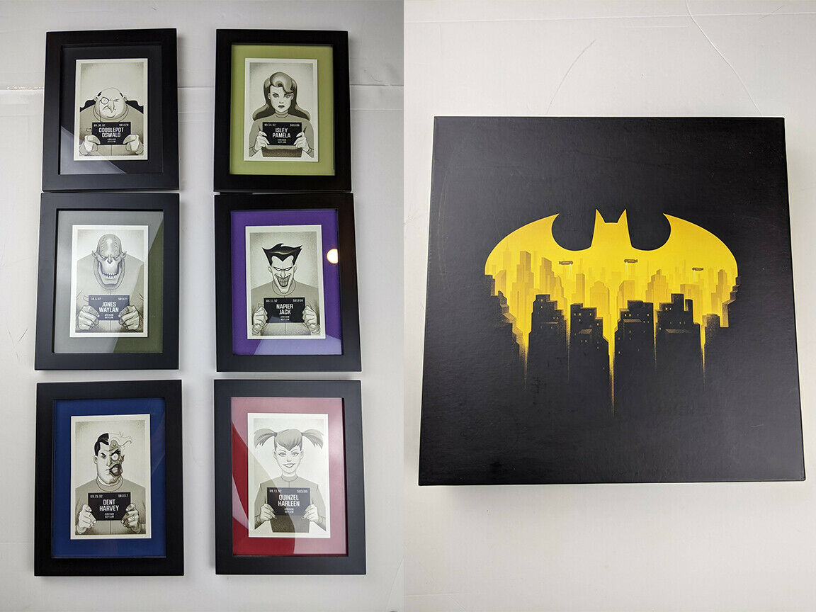 popsike.com - Batman The Animated Series Vinyl Box Set Vol 1 Mondo ...