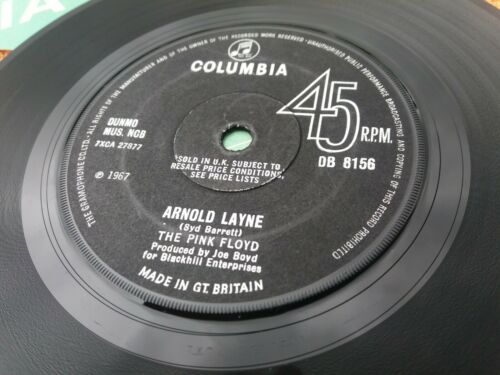popsike.com - The Pink Floyd - Arnold Layne uk original 1st press record 67 syd barrett R1/R1 ...