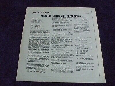 popsike.com - Joe Hill Louis - Memphis Blues And Breakdowns 1967 UK LP ...