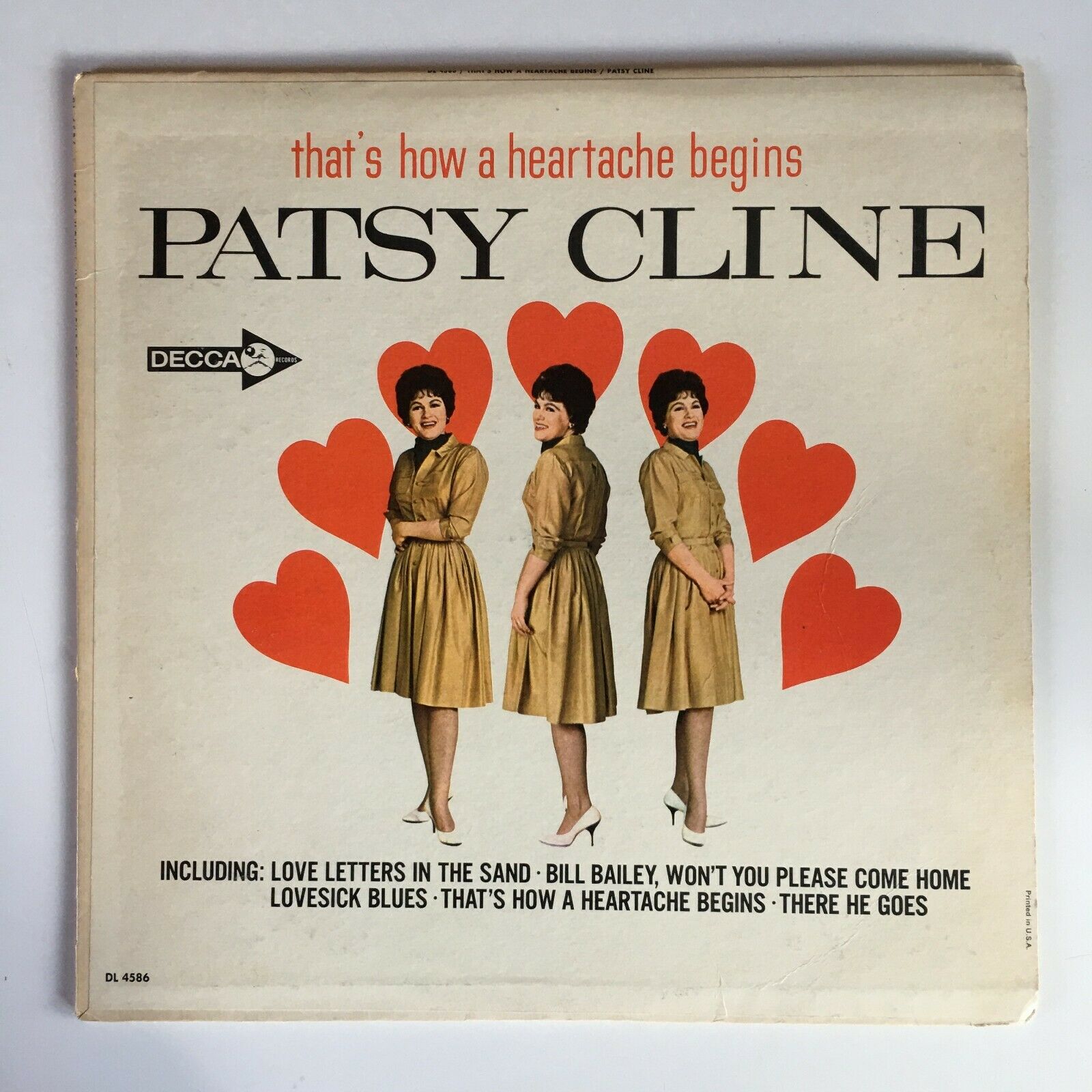 popsike.com - Rare Promo PATSY CLINE That's How A Heartache Begins ...