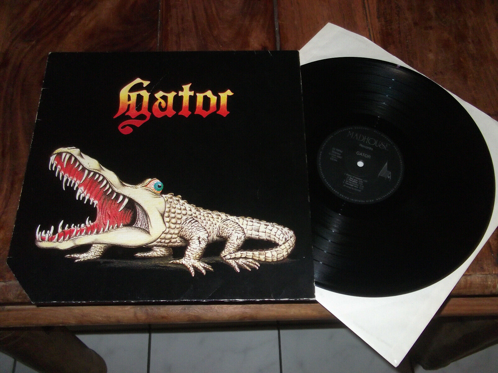popsike.com - LP : GATOR " SAME " RARE 1982 HEAVY METAL / GERMAN ...