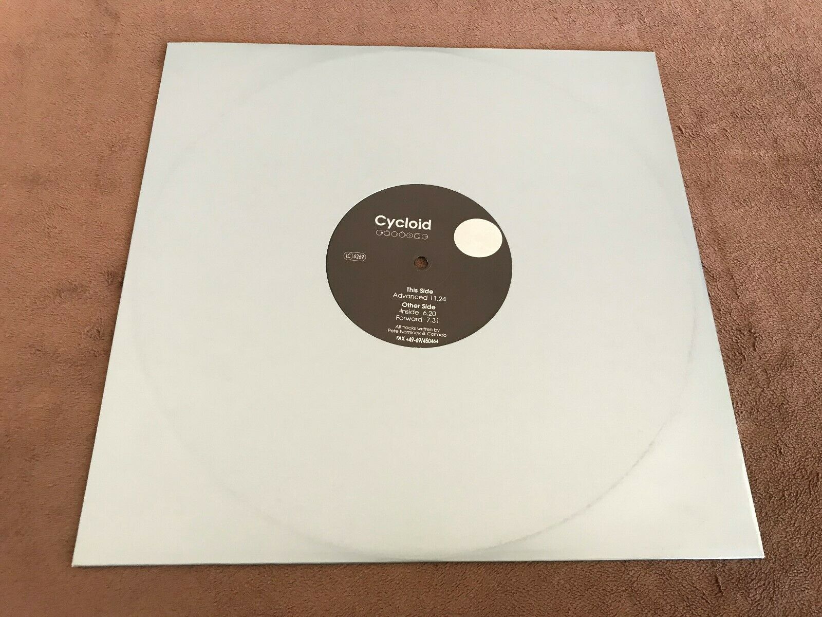 popsike.com - CYCLOID - Cycloid 12'' 1996 - GERMANY Techno, Electro ...