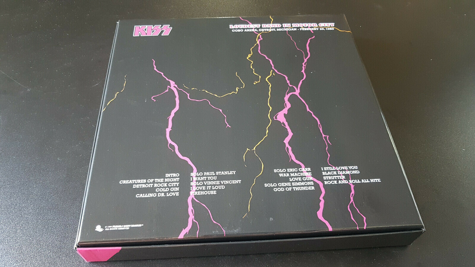 popsike.com - Kiss ?–loudest band in motor city 4 x - lp'-BOX - pic ...