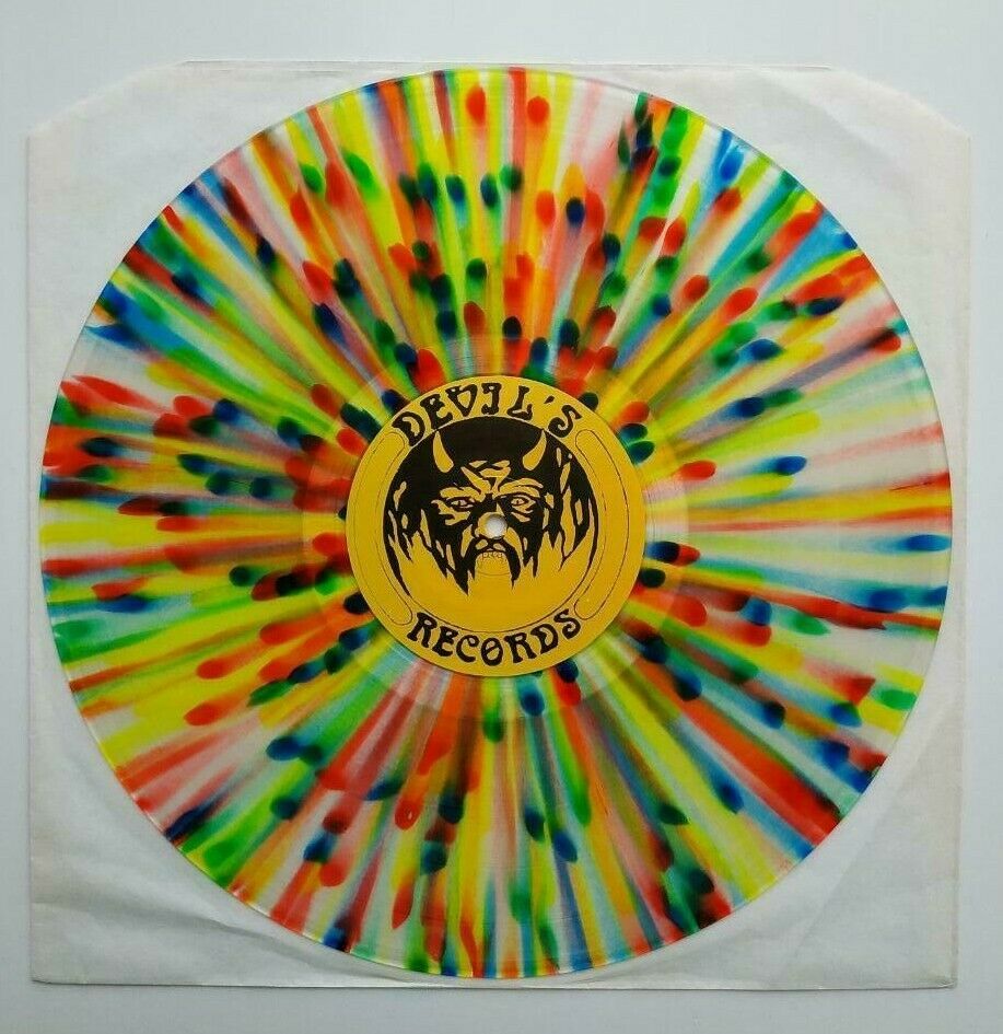 popsike.com - Mercyful Fate ?– Black Message, MULTI-COLOURED VINYL ...