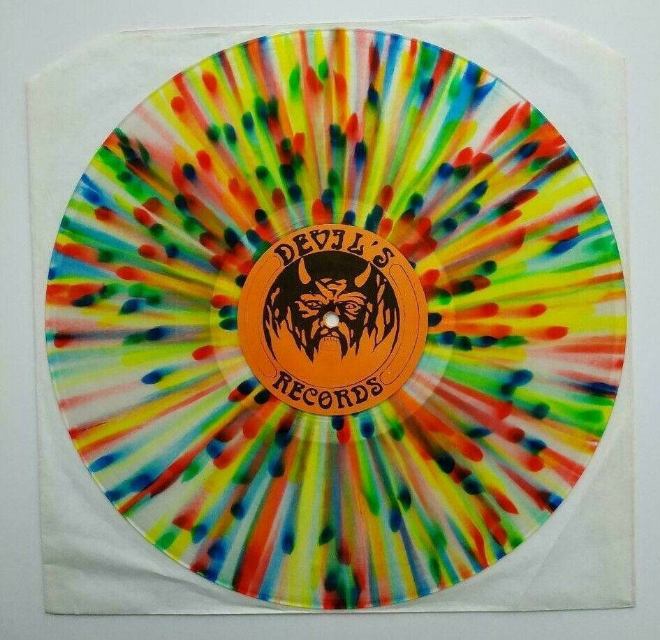 popsike.com - Mercyful Fate ?– Black Message, MULTI-COLOURED VINYL ...