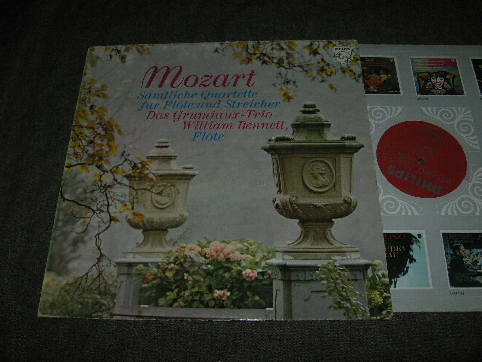 popsike.com - Philips 6500 034 ed1 Grumiaux, violin, trio: Mozart: Complete quartets. NM/MINT ...