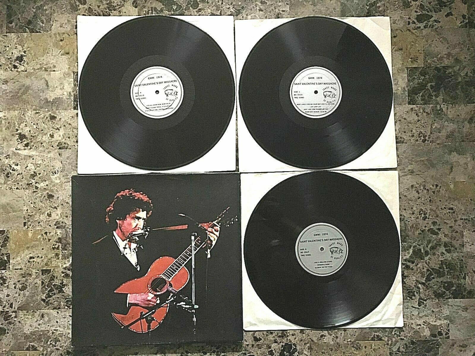 popsike.com - Bob Dylan: Saint Valentine’s Day Massacre (3-LP box)(2000 ...