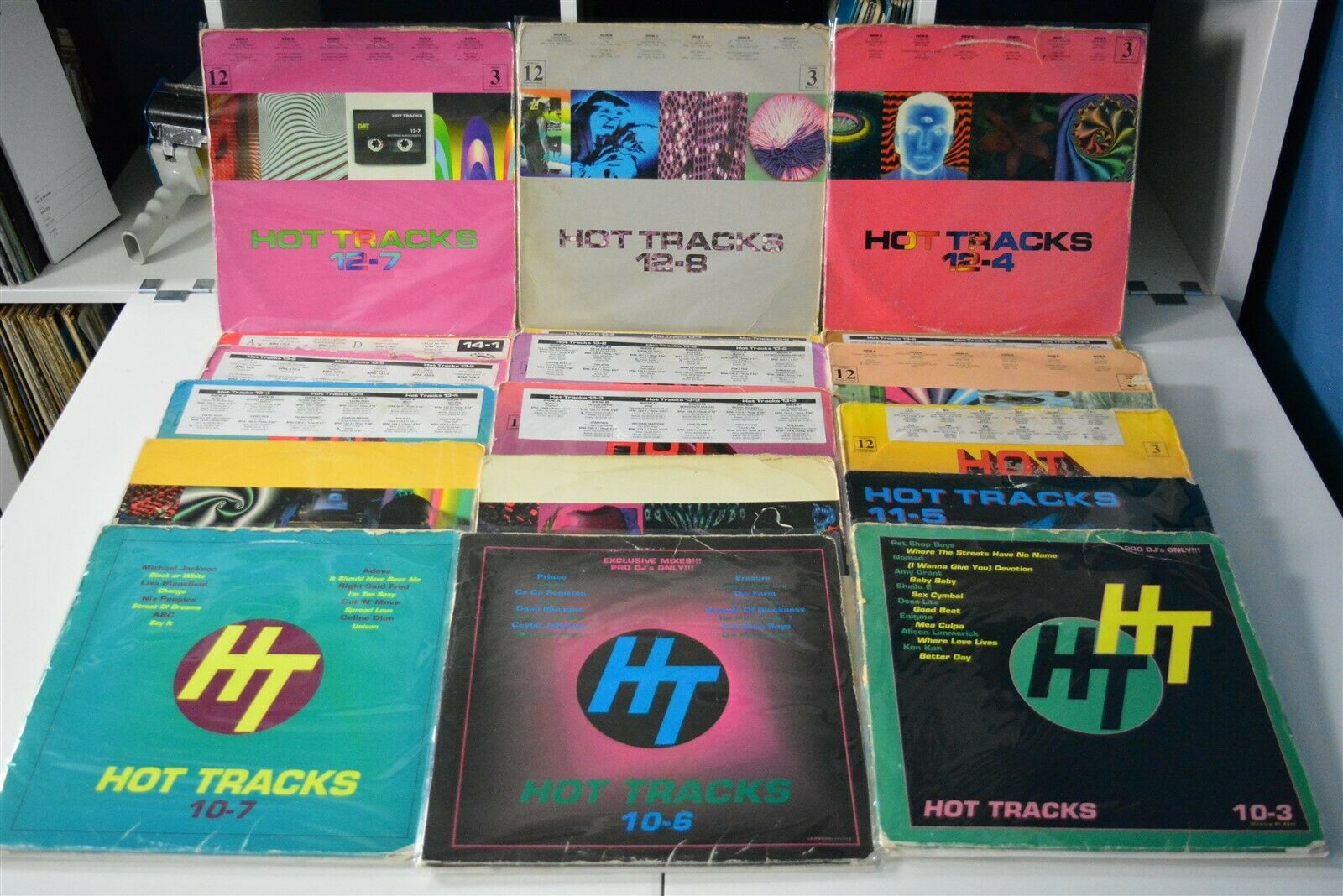 popsike.com - V/A Lot 48 LPs HOT TRACKS 10-3 - 14-1 prince pet shop ...