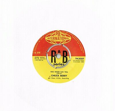 popsike.com - CHUCK BERRY - IDEAL JUKEBOX 45 - YOU NEVER CAN TELL ...