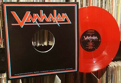 popsike.com - VAN HALEN 1st LP Promo Pro 705 Red Vinyl Rare 1978 Looney ...