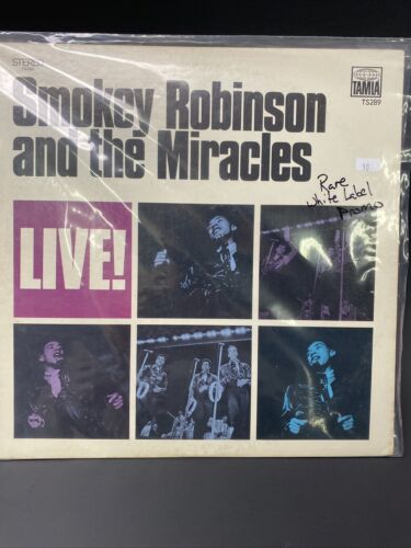 popsike.com - Smokey Robinson and the Miracles Live Rare White Label ...