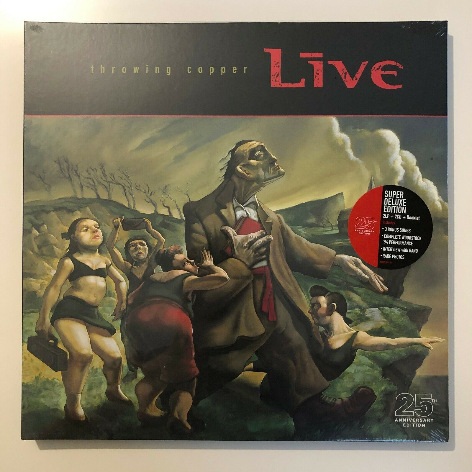 popsike.com - Live - Throwing Copper (Super Deluxe Box) 2LP / 2CD Vinyl ...