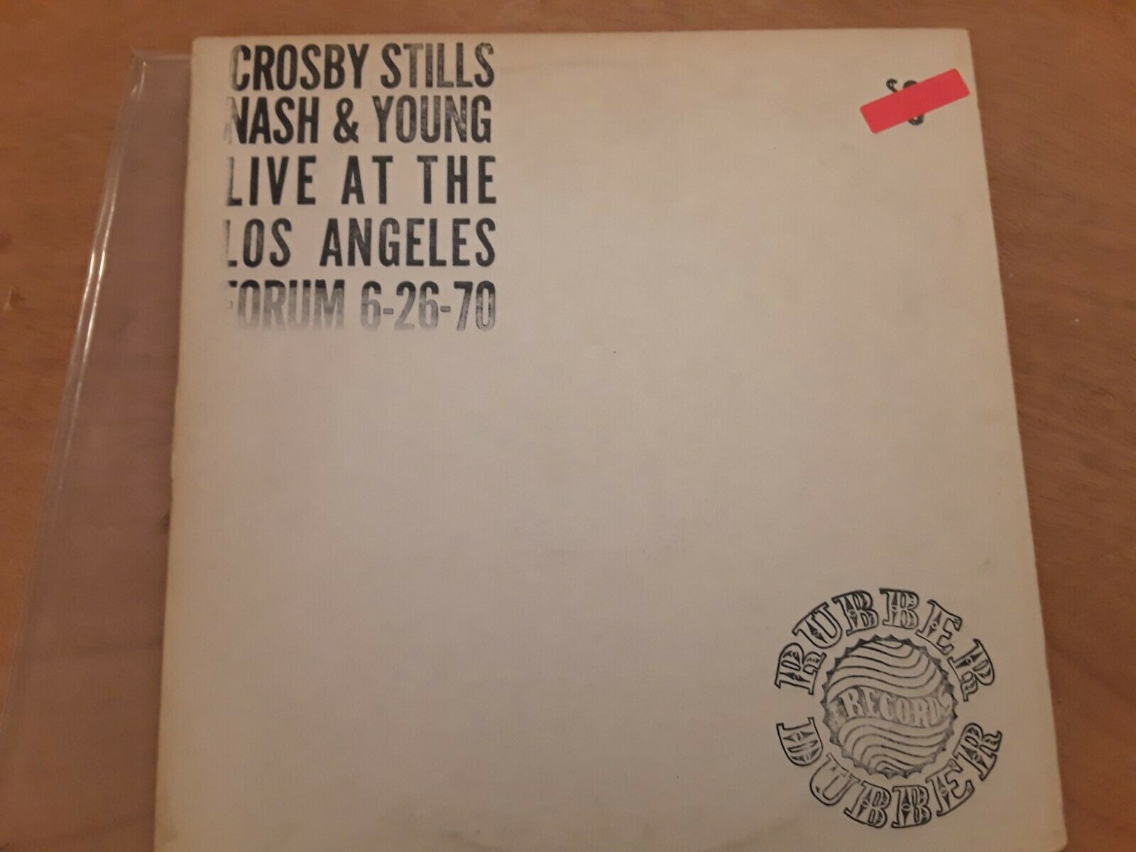 popsike.com - CROSBY STILLS NASH AND YOUNG - LIVE BOOTLEG 1970 - RARE ...