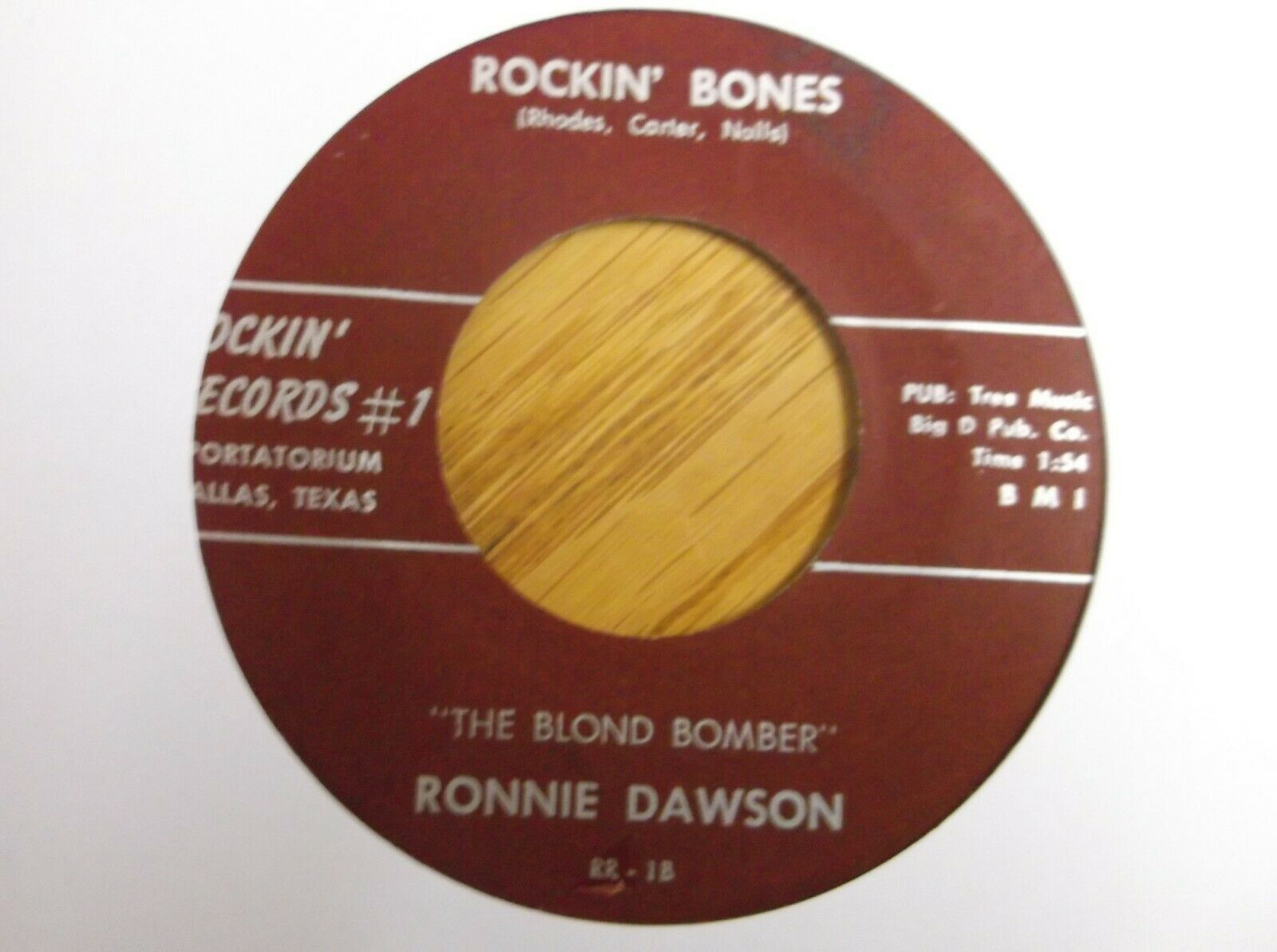 popsike.com - ROCKABILLY- WOW - 1974 MARIANO - RONNIE DAWSON - ROCKIN BONES- ROCK N ROLL ...