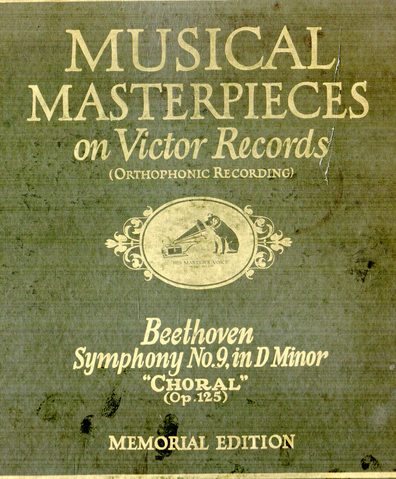 popsike.com - 79g4. Albert Coates - Symphony #9 "Choral" (Beethoven ...