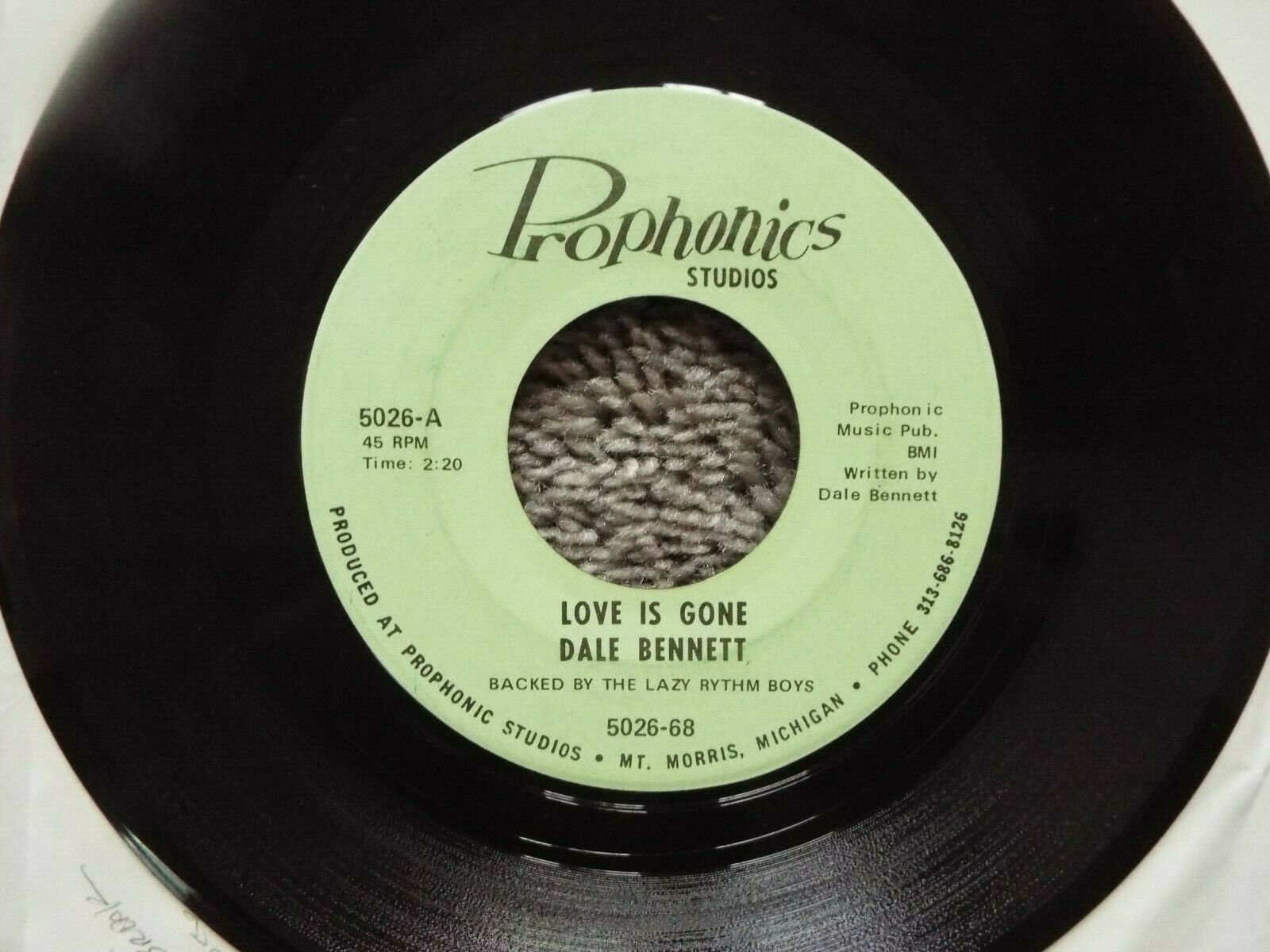 popsike.com - RARE MICHIGAN GARAGE BOPPER-PROPHONICS 5026-DALE BENNETT ...