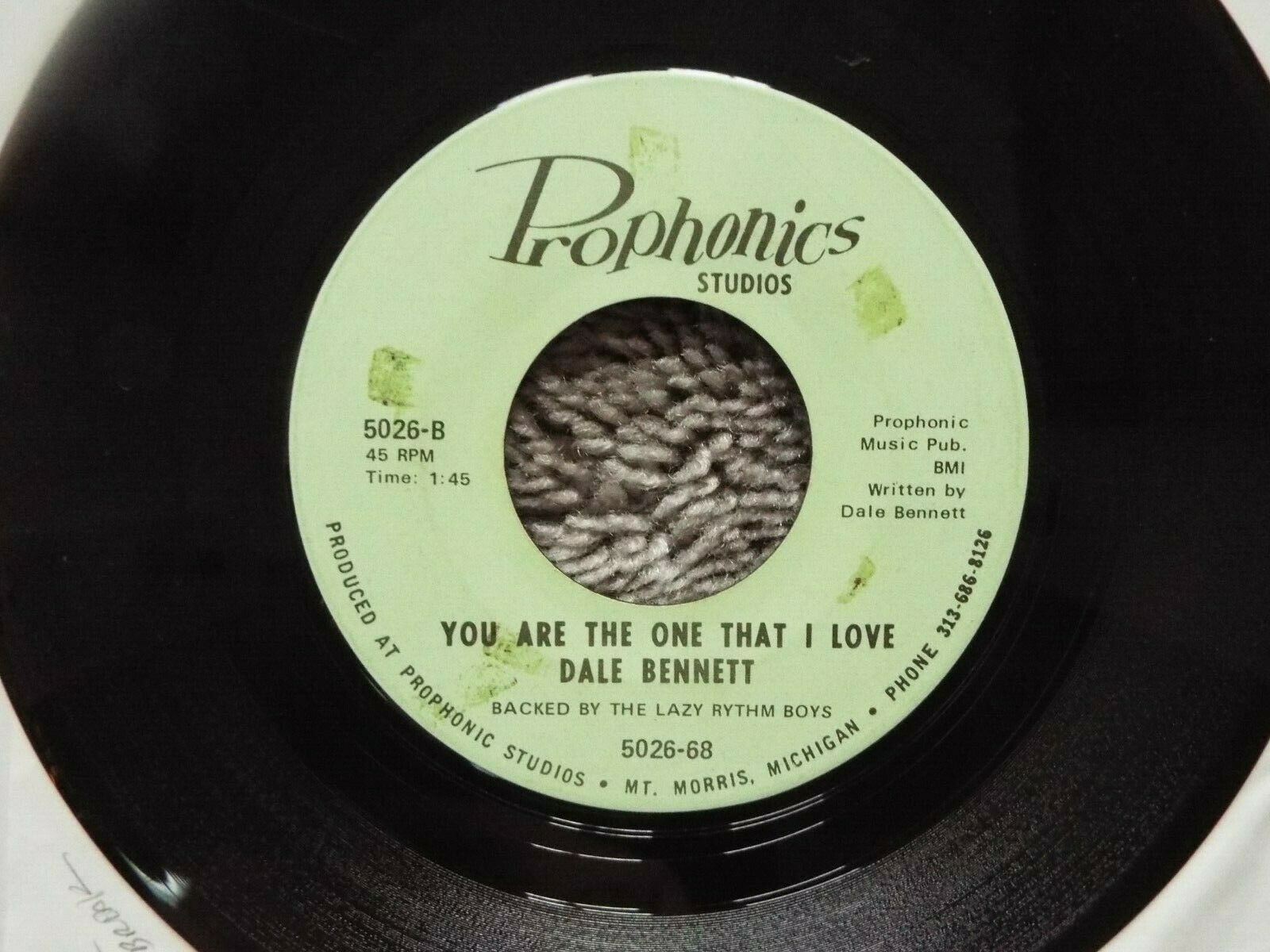 popsike.com - RARE MICHIGAN GARAGE BOPPER-PROPHONICS 5026-DALE BENNETT ...