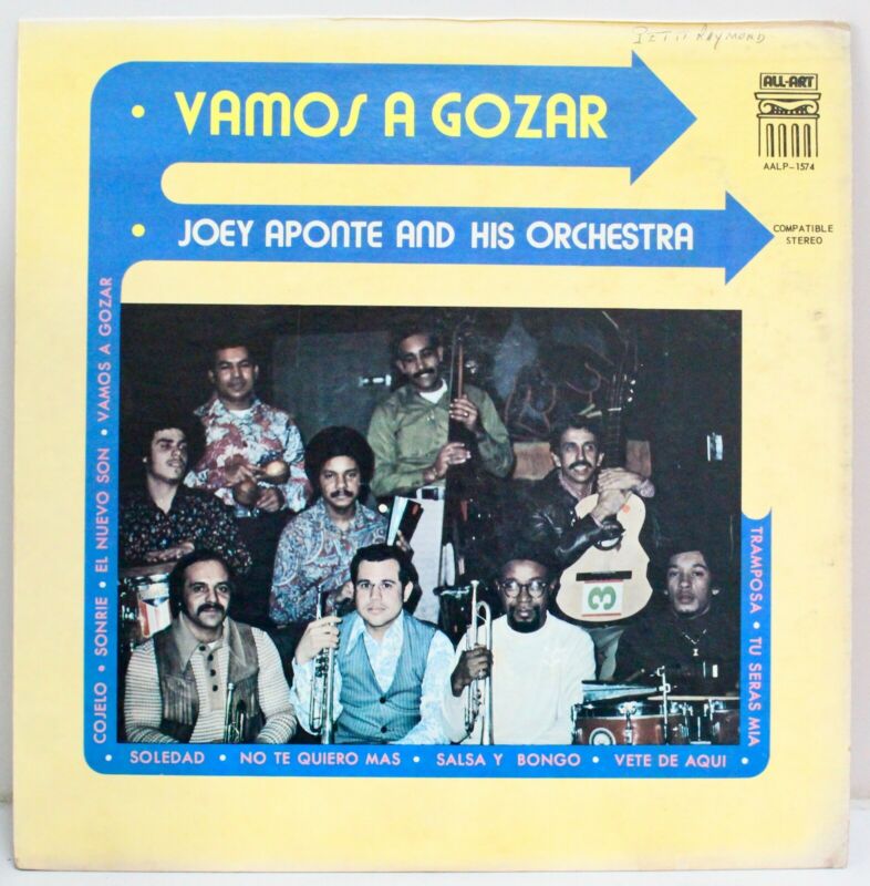 popsike.com - Joey Aponte "Vamos A Gozar" Salsa Guaguanco Original US ...