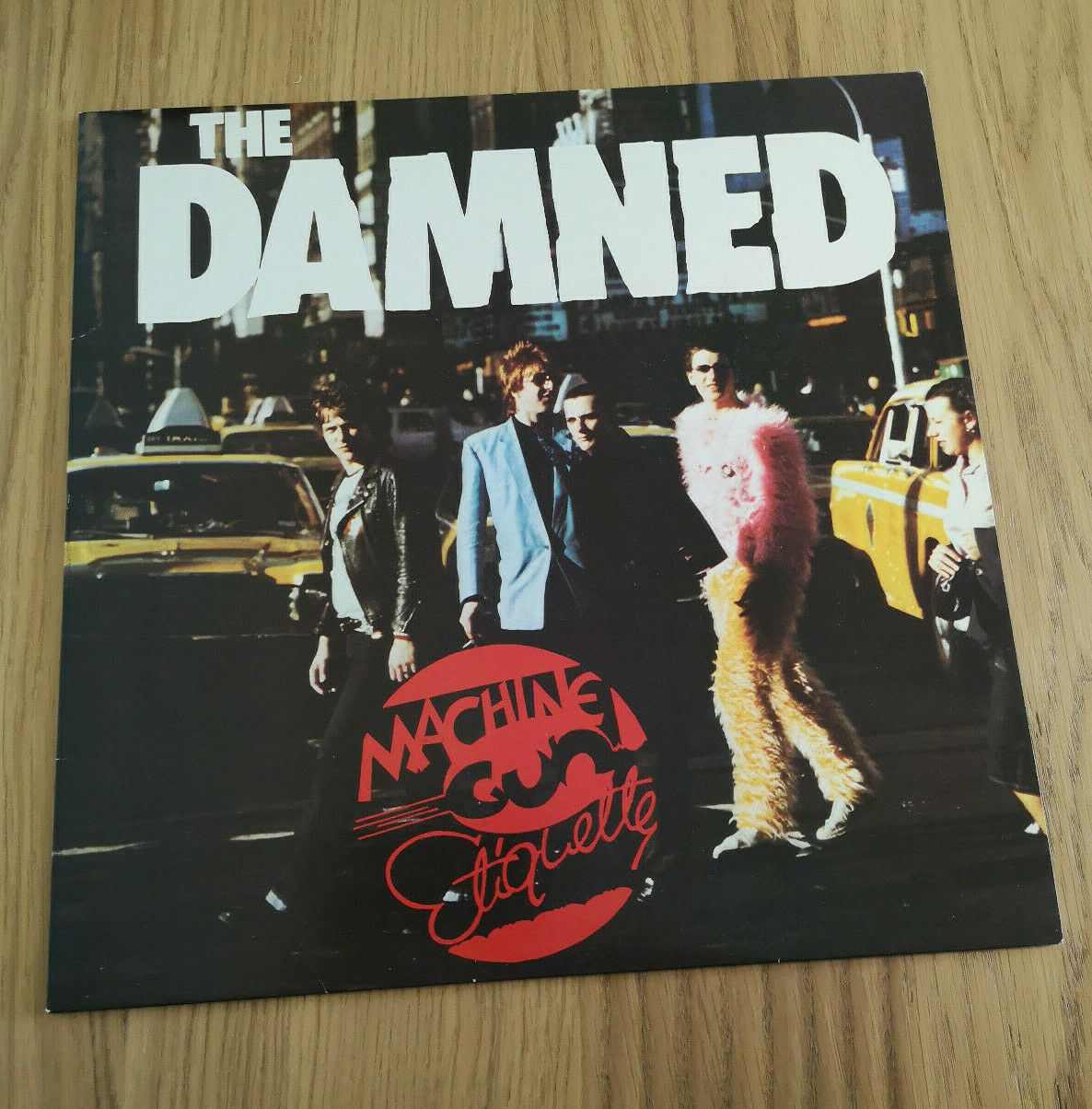 popsike.com - The Damned - Machine Gun Etiquette UK Blue Vinyl Punk ...