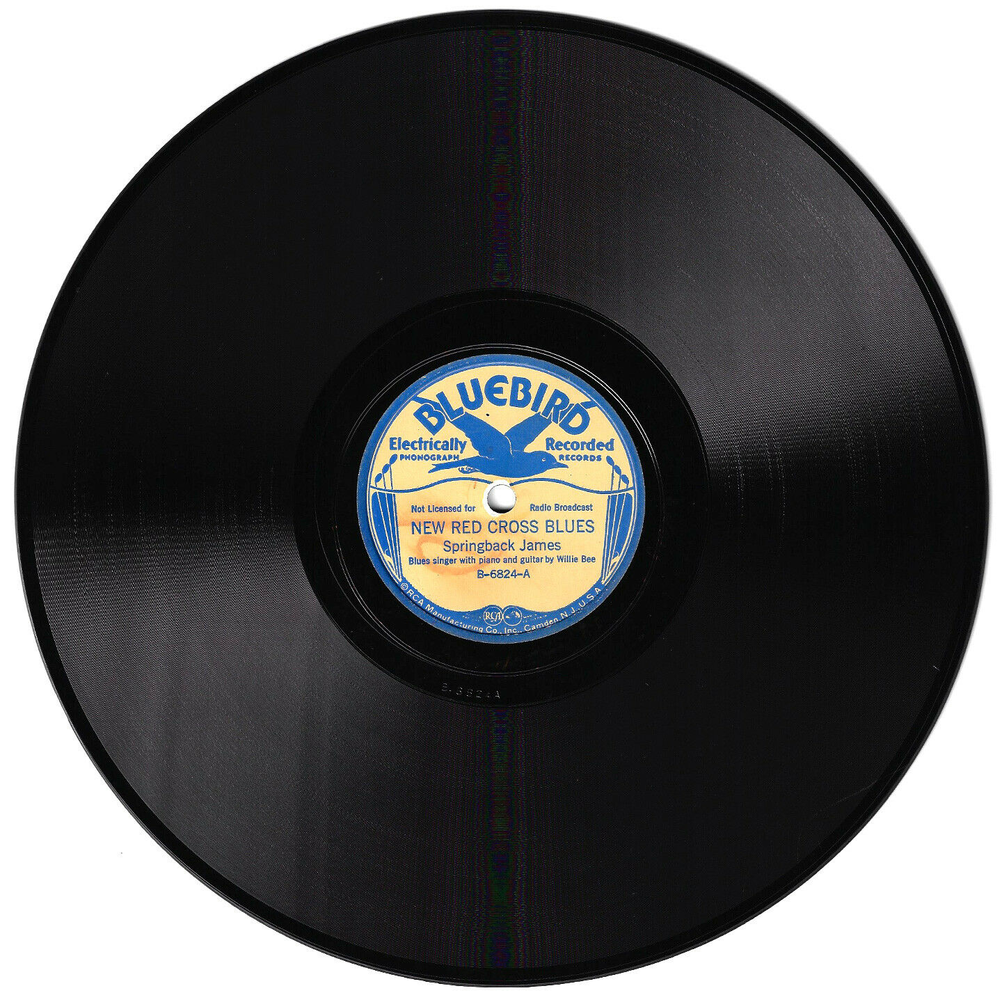 popsike.com - Bluebird #6824: Springback James-Will My Bad Luck Change ...