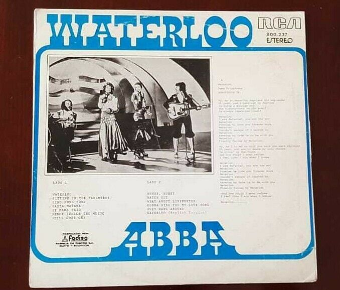 popsike.com - PROMO VERY RARE Abba Waterloo Ecuador LP album version ...