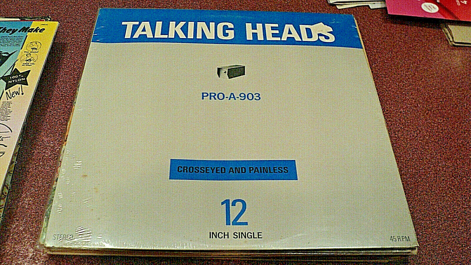 popsike.com - TALKING HEADS CROSS EYED AND PAINLESS SEALED PROMO 12 ...