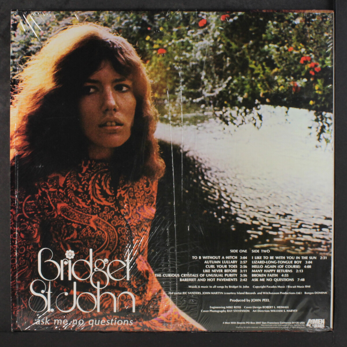 popsike.com - BRIDGET ST. JOHN: ask me no questions 4 Men With Beards ...