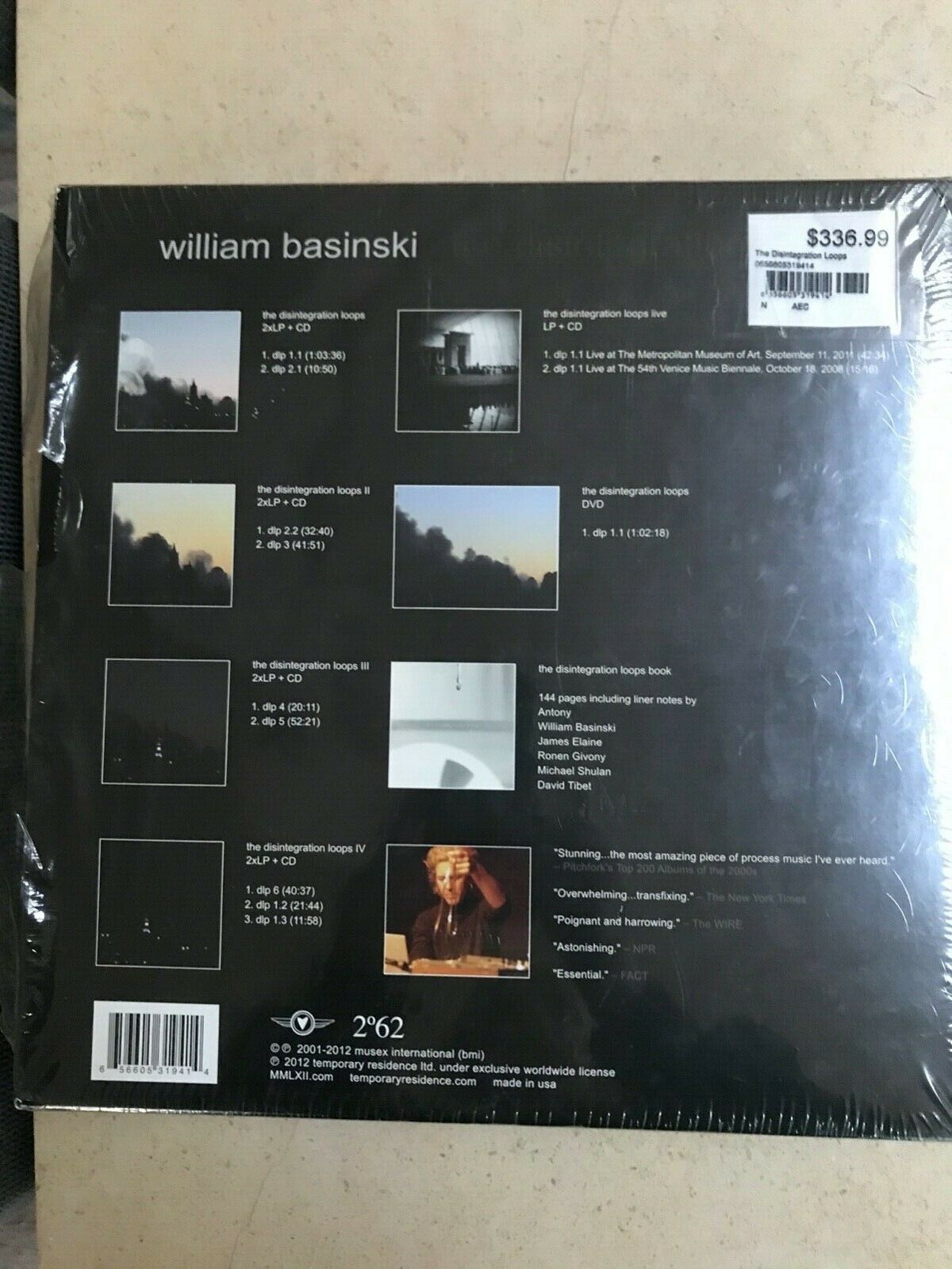popsike.com - William Basinski ?– The Disintegration Loops Box Set ...