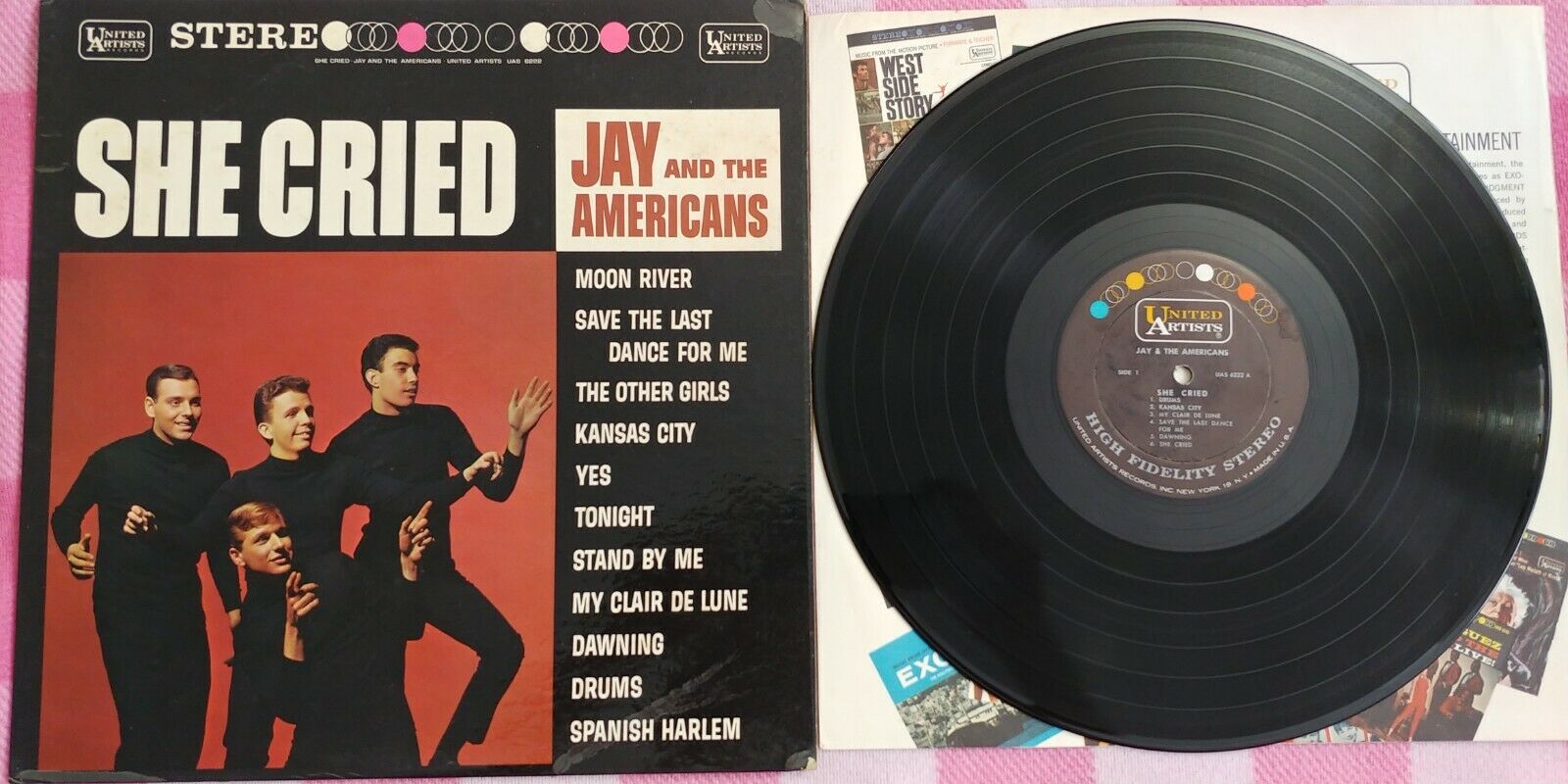 popsike.com - Jay & The Americans - She Cried - United Artists - UAS ...