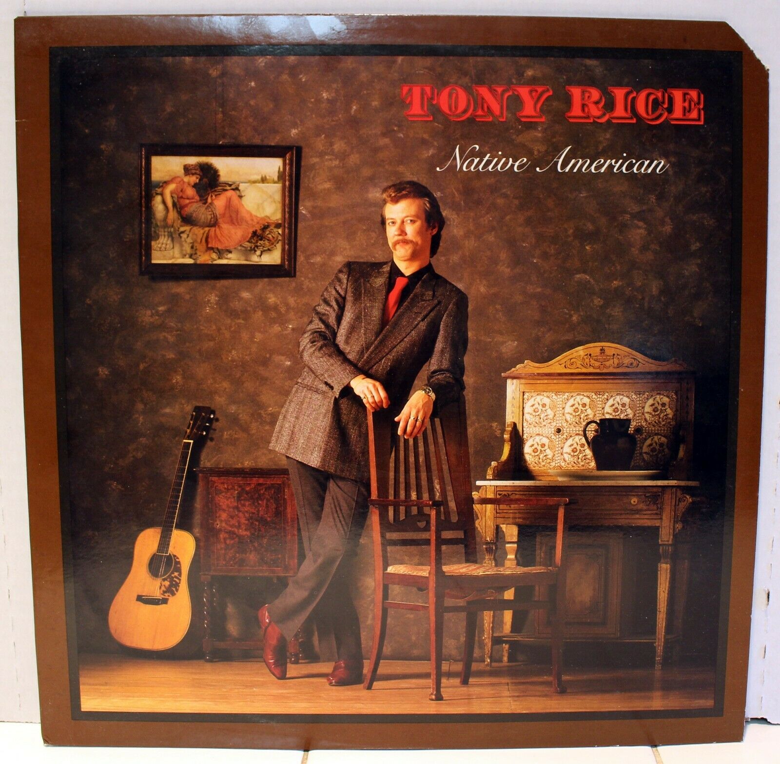 popsike.com - Rare Bluegrass LP - Tony Rice - Native American - Rounder ...