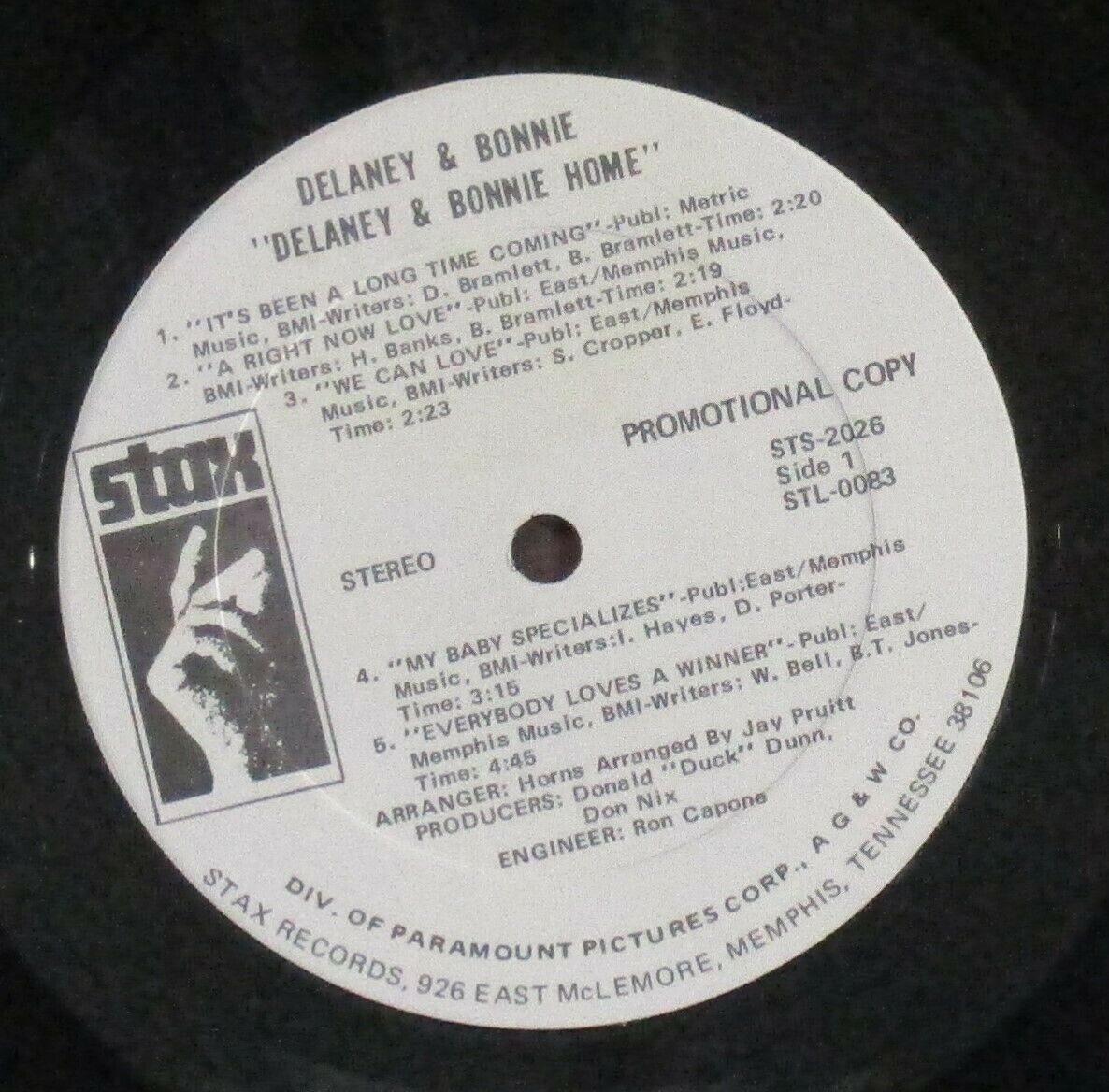 popsike.com - Delaney & Bonnie "Home" U.S. Stax 2026 WLP 12" lp ...