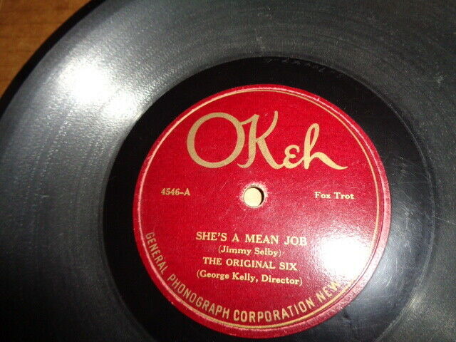 popsike.com - Early 20s OKEH 78/THE ORIGINAL SIX - auction details