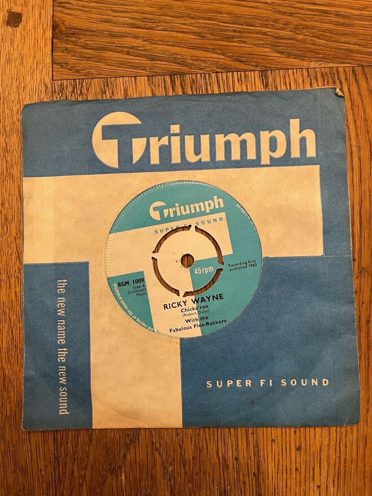 popsike.com - Joe Meek - Beat / Mod - Ricky Wayne - Chicka' roo TRIUMPH ...