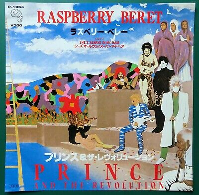 popsike.com - PRINCE Raspberry Beret / She's Always In My Hair JAPANESE ...