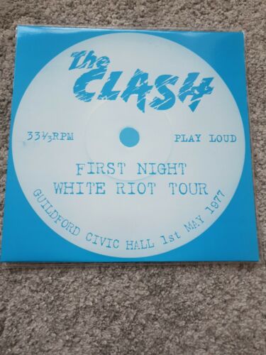 popsike.com - The Clash First Night White Riot Tour Live In Guildford ...