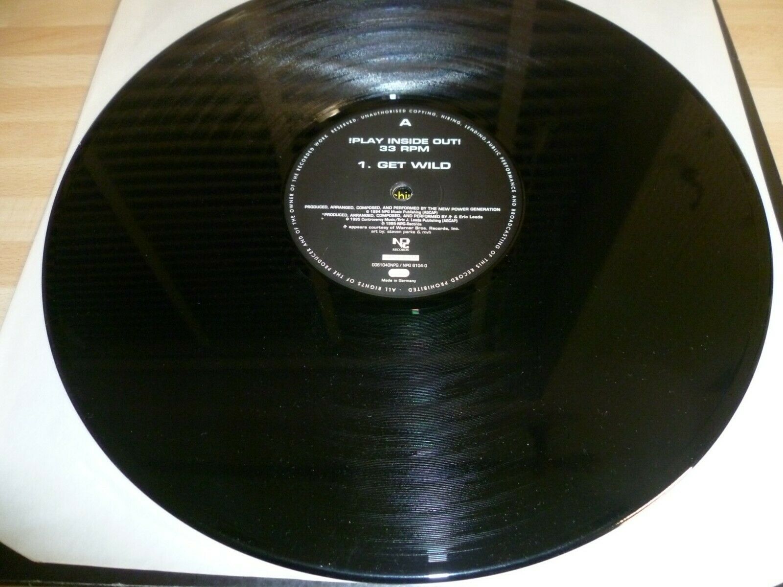 popsike.com - PRINCE AND NEW POWER GENERATION GET WILD 12" VINYL SINGLE ...