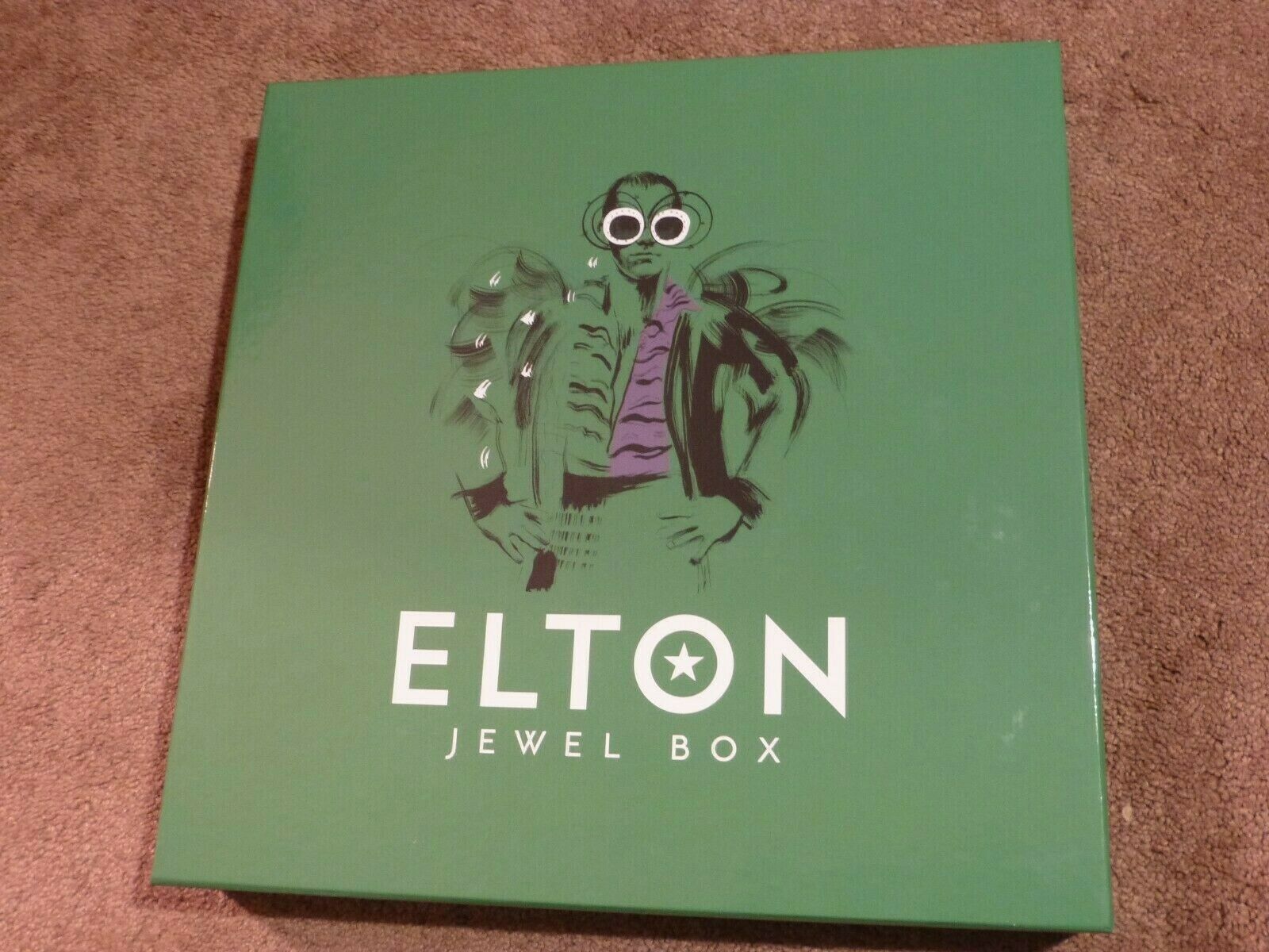 popsike.com - ELTON JOHN JEWEL BOX - 9LP Limited Edition Boxset with ...