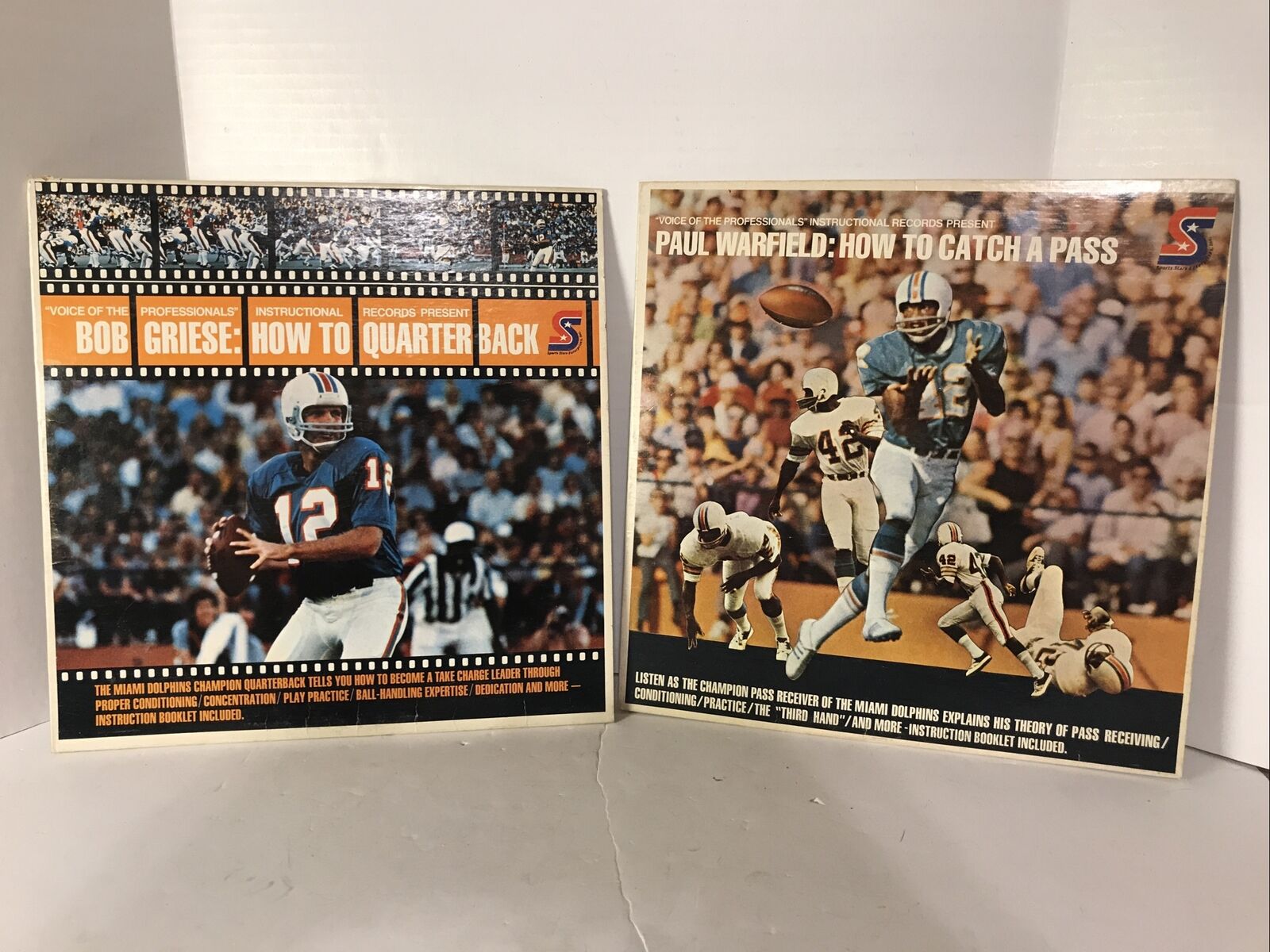 popsike.com - BOB GRIESE: HOW TO QUARTERBACK & PAUL: WARFIELD HOW TO ...
