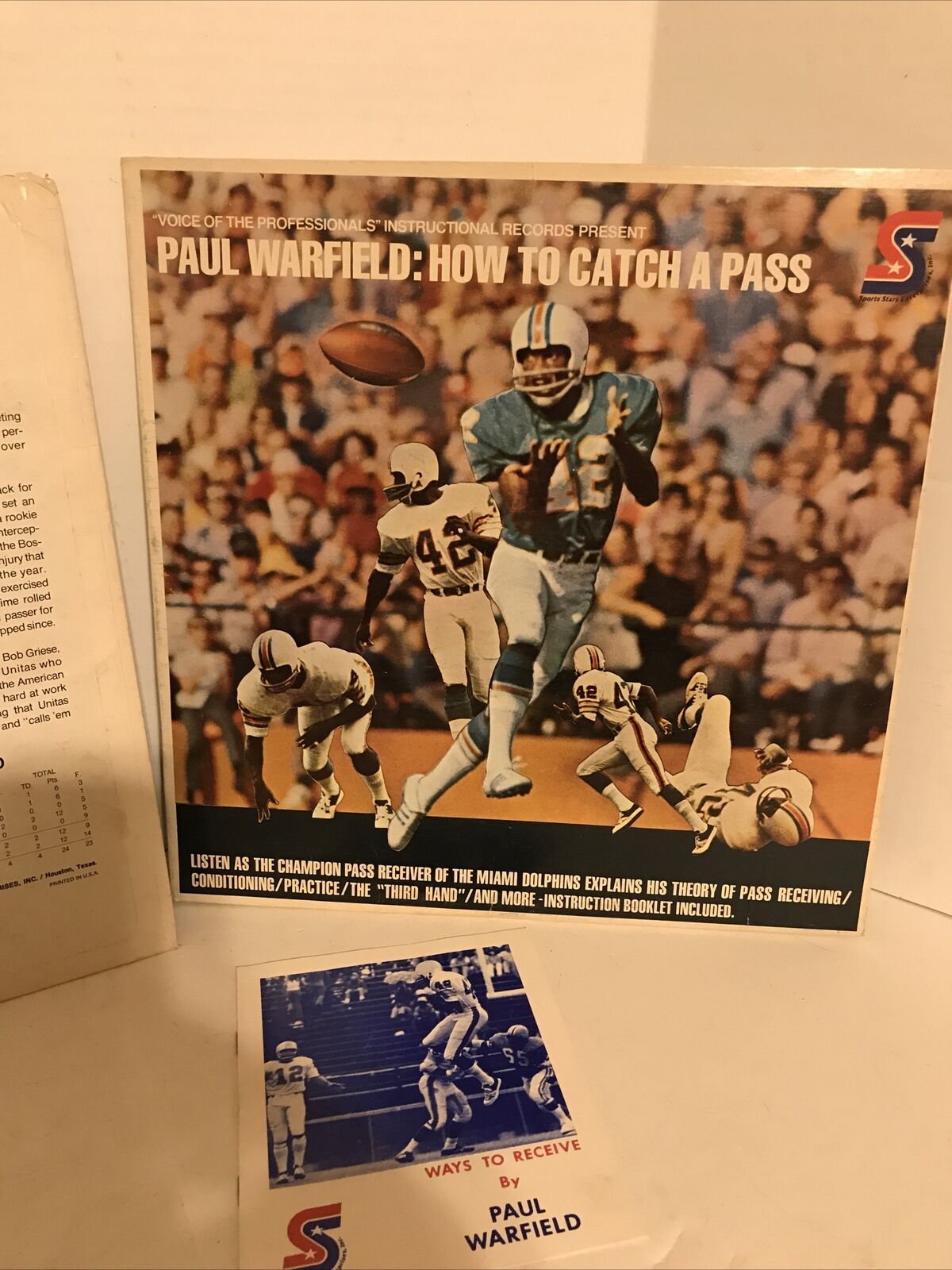 popsike.com - BOB GRIESE: HOW TO QUARTERBACK & PAUL: WARFIELD HOW TO ...